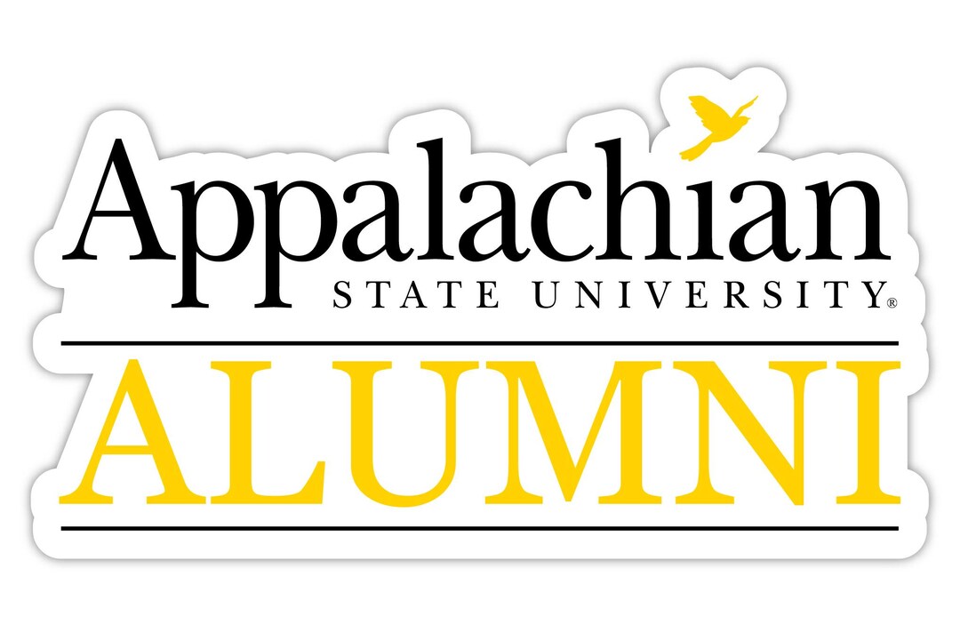 Appalachian State 4-inch Alumni - Sticker or Magnet Choice - Etsy