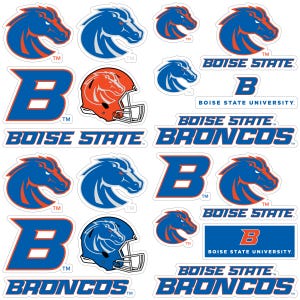 Boise State Broncos Officially Licensed College Sticker Multipack ...