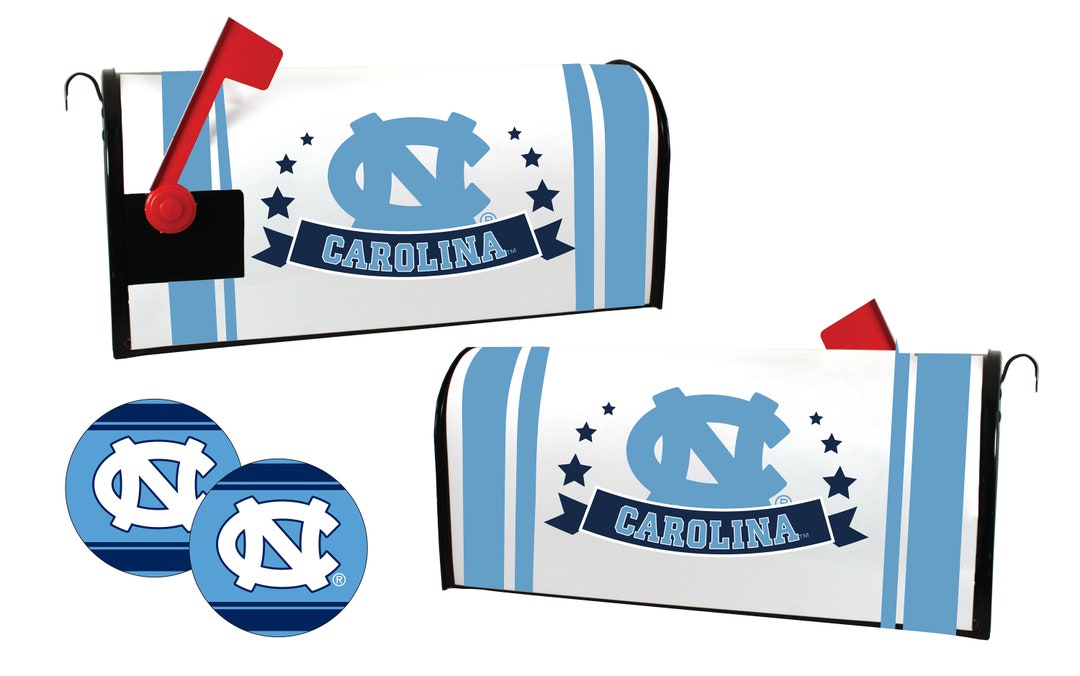 UNC Tar Heels Magnetic Mailbox Cover and Sticker Set Officially ...