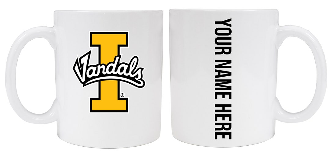 Idaho Vandals 8 Oz Ceramic Mug With Customizable Name on the Back - Etsy