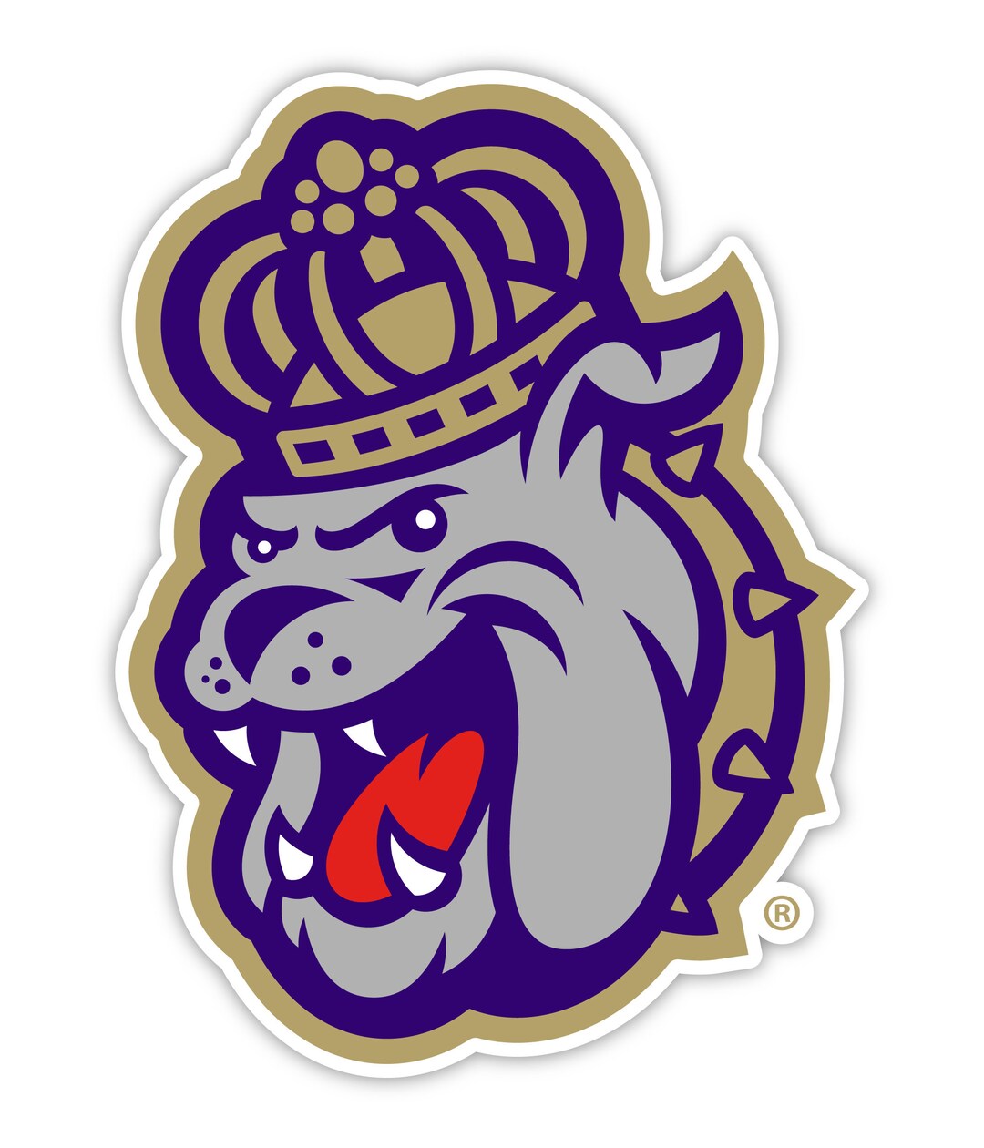 James Madison University JMU Dukes NCAA Collegiate Vinyl Decal - Etsy