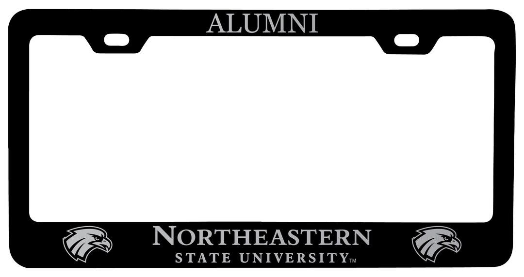 Northeastern State University Riverhawks Alumni Engraved Metal License ...