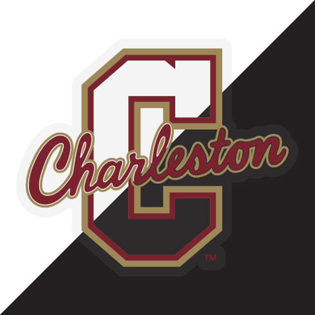 College of Charleston Officially Licensed Vinyl Decal Sticker - Etsy