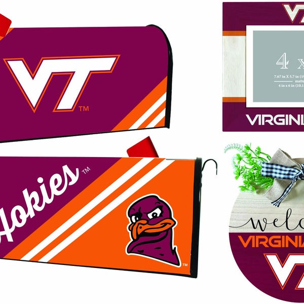 Virginia Tech Wreath - Etsy