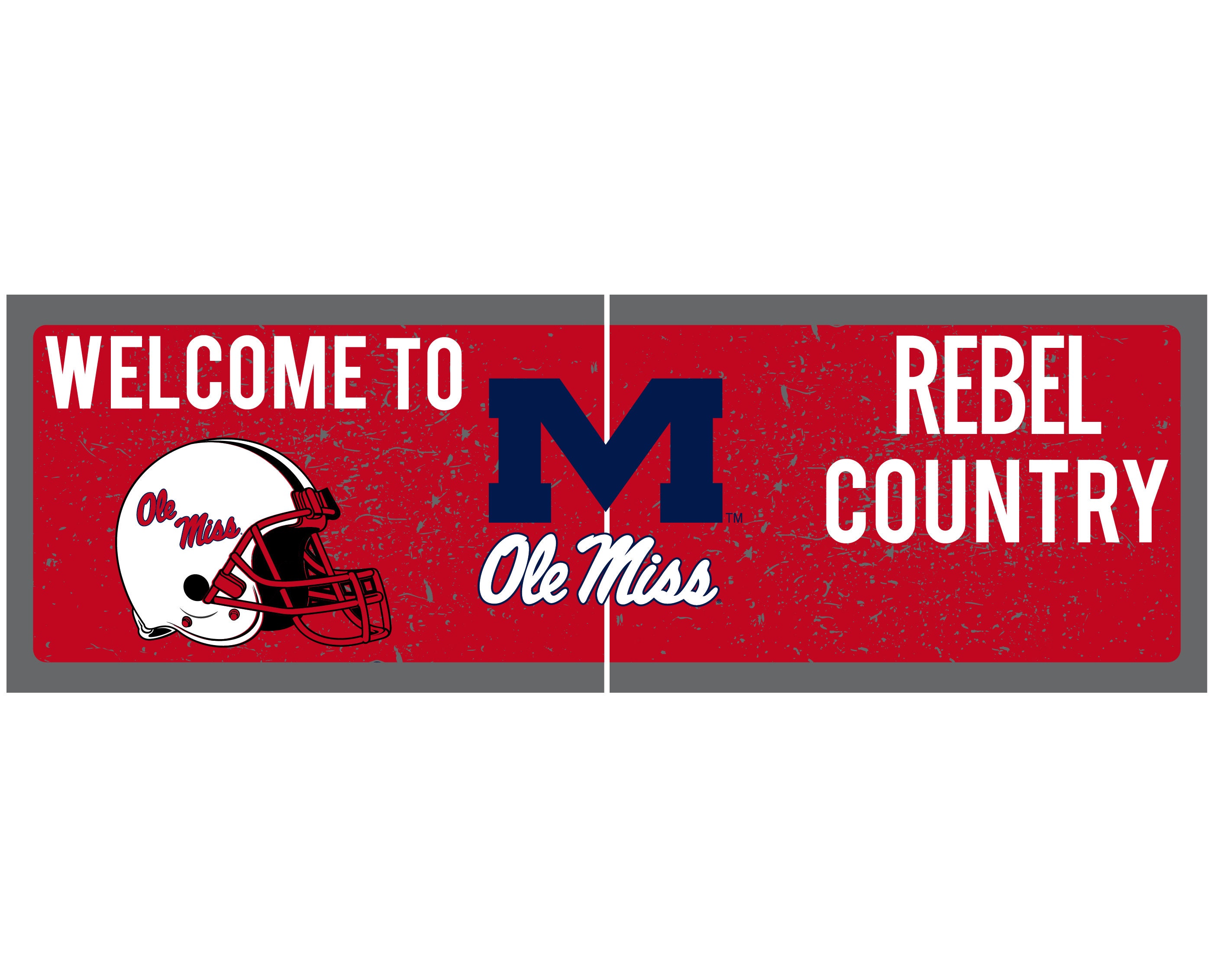 Ole Miss Red M Logo