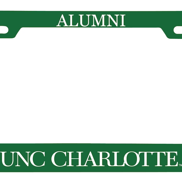 College Alumni License Plate Frame - Etsy