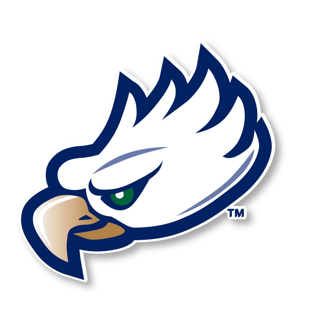 Florida Gulf Coast University Eagles Vinyl Mascot Decal Sticker ...