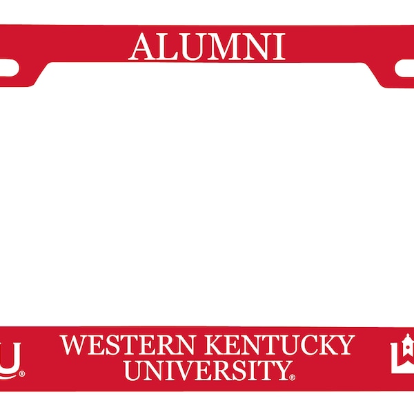 College Alumni License Plate Frame - Etsy