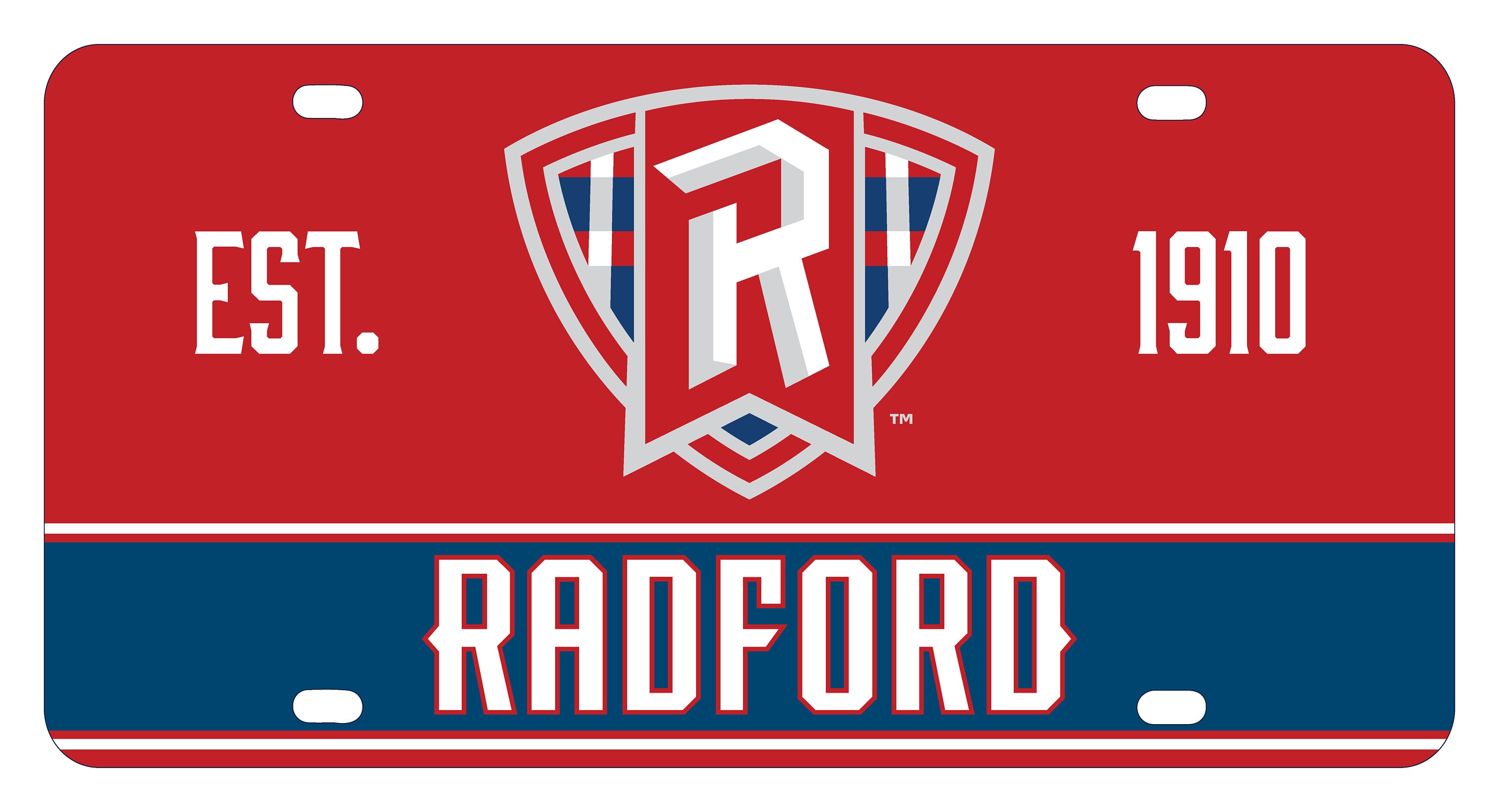 Radford University Highlanders Metal License Plate - Etsy