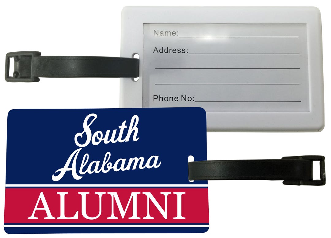 University of South Alabama Luggage Tag Officially Licensed Collegiate ...