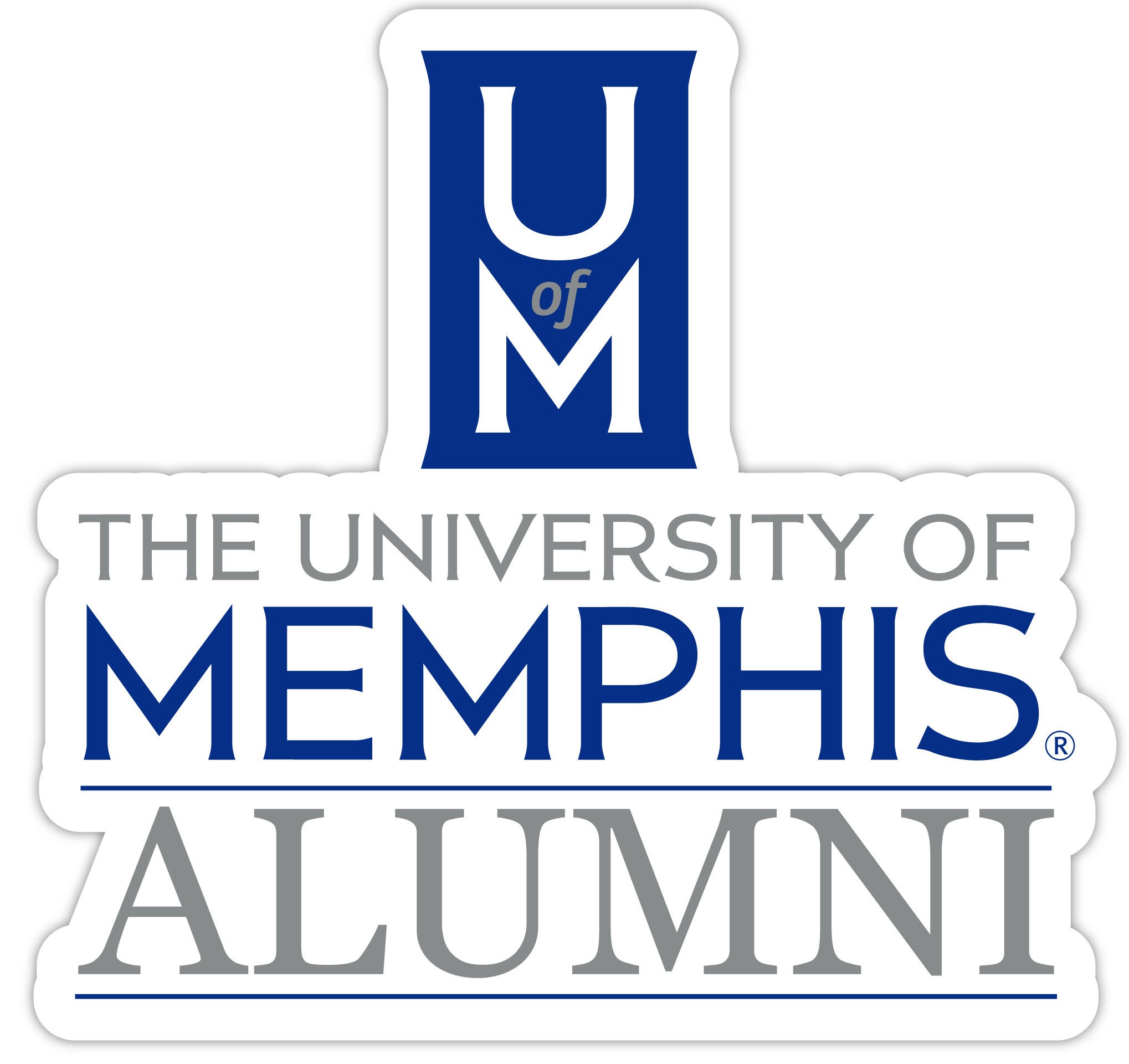 Labels Alumni Custom Vinyl Die Cut Decal Sticker University of ...