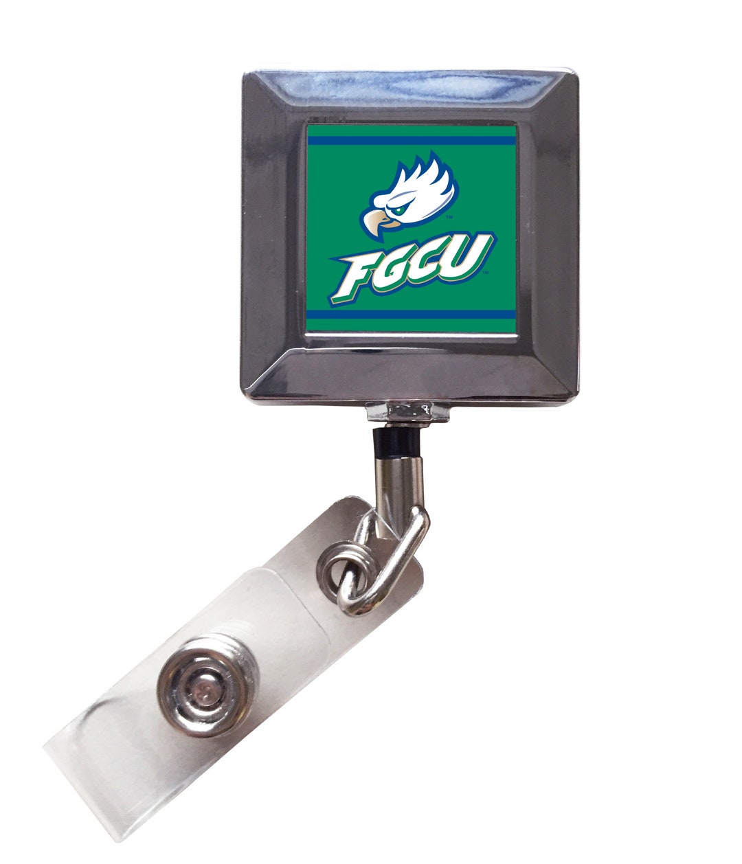 Florida Gulf Coast Eagles Retractable Badge Holder - Set of 2 - Etsy