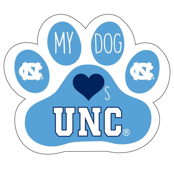 Unc Tar Heels Decal - Etsy