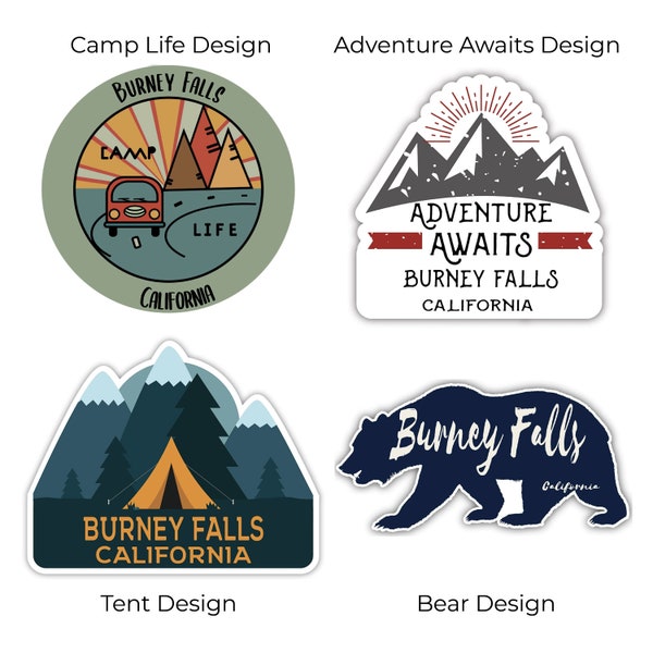 Camping Stickers - Etsy