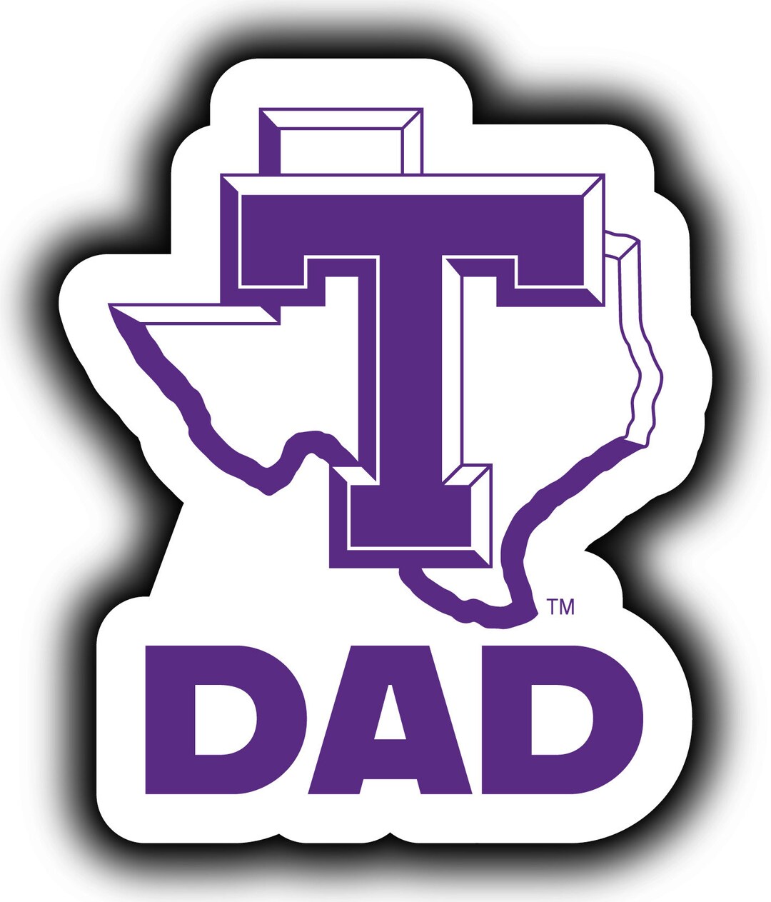 Tarleton State University 4-inch Proud Dad Die Cut Decal - Etsy