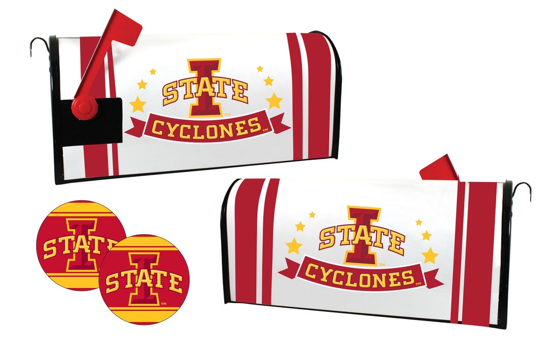 Iowa State Cyclones Magnetic Mailbox Cover and Sticker Set Officially ...