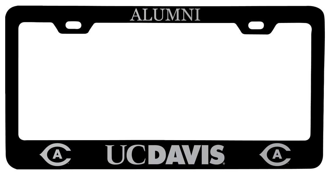 UC Davis Aggies Alumni Engraved Metal License Plate Frame Officially ...