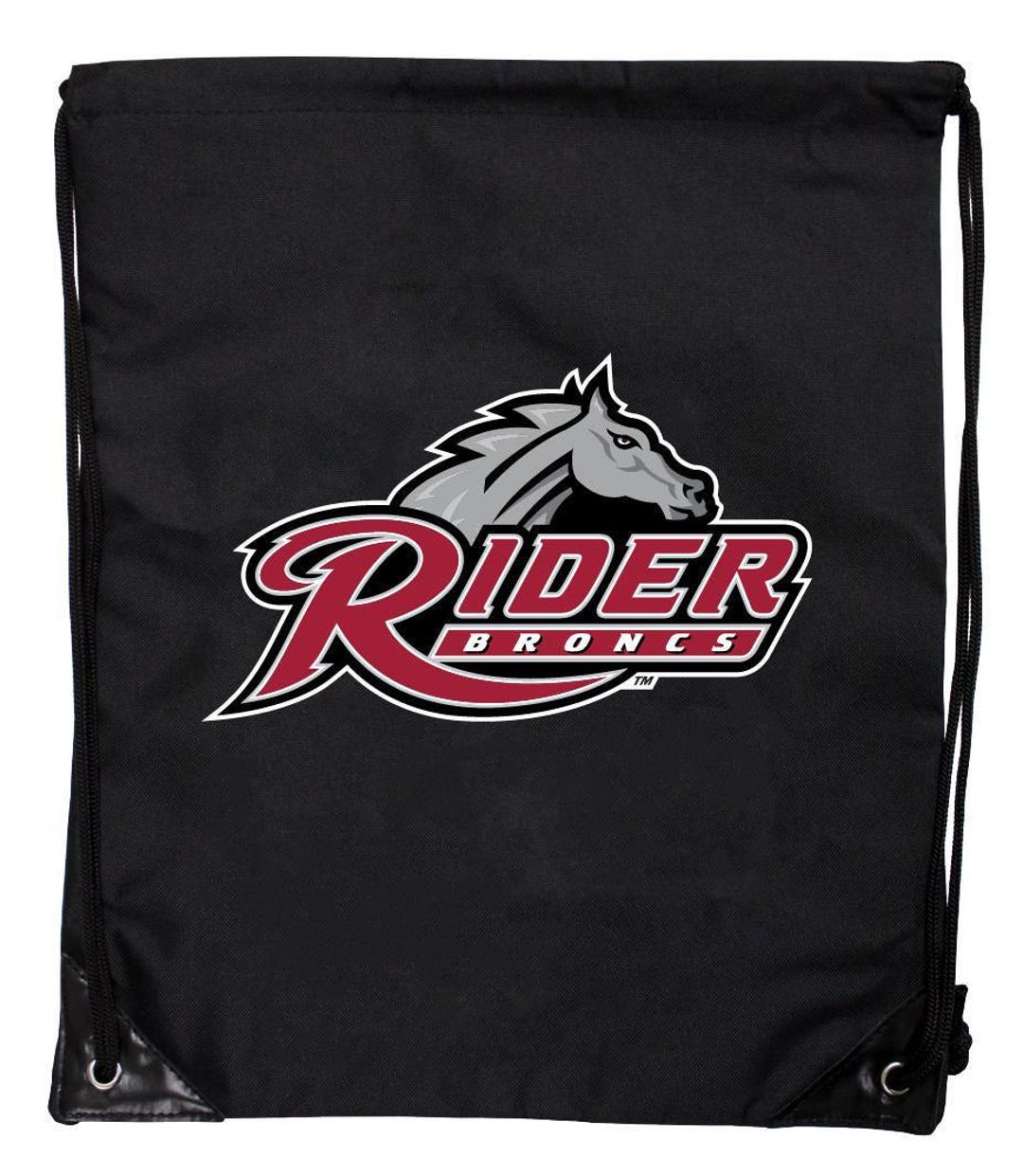Rider University Broncs Officially Licensed Drawstring Backpack - Cinch ...