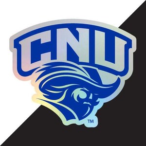 Christopher Newport Captains Officially Licensed Vinyl Sticker With Choice of Backing Color ...