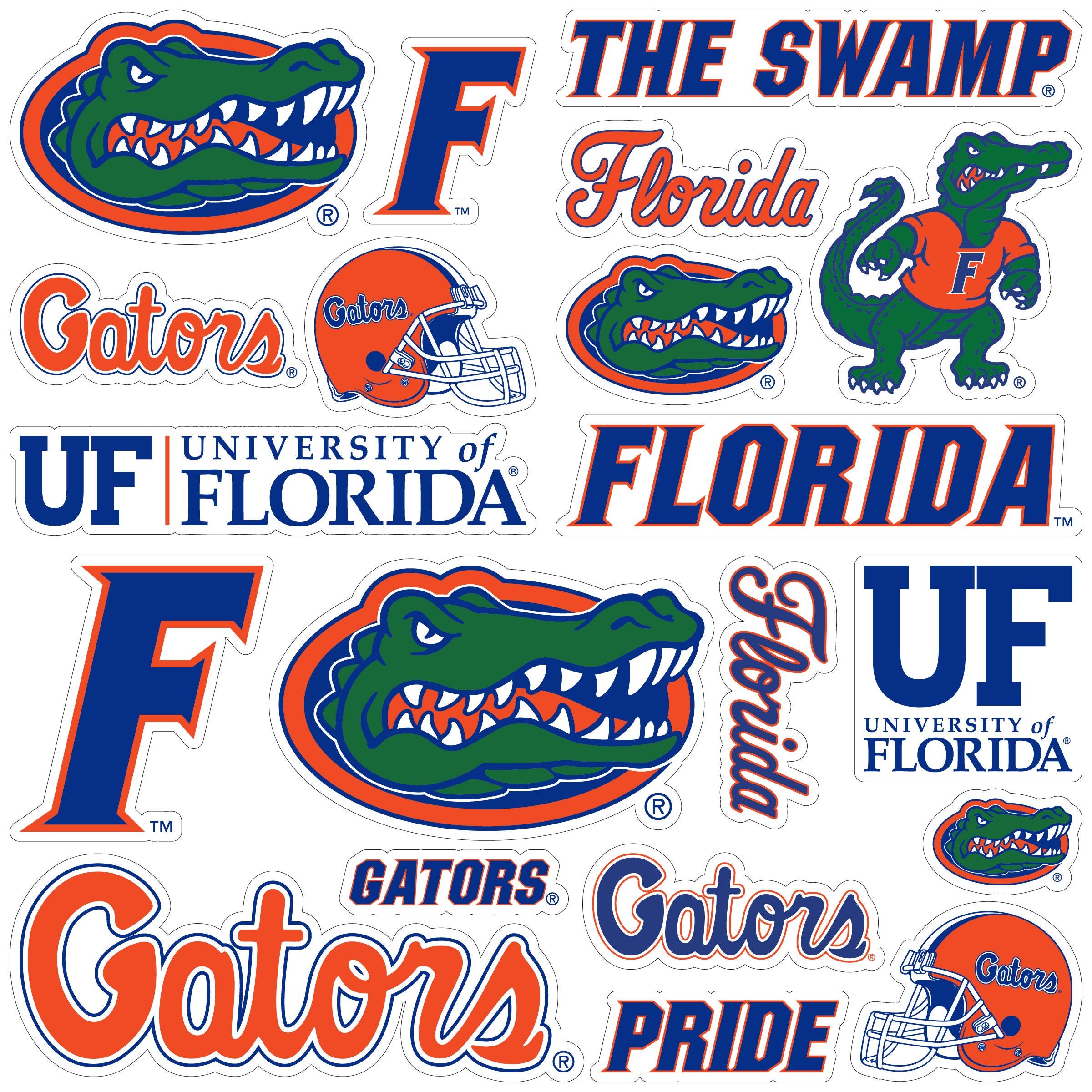 Florida Gators Officially Licensed College Sticker Multipack - School ...