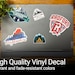 Tulane University Green Wave Vinyl Mascot Decal Sticker Officially ...