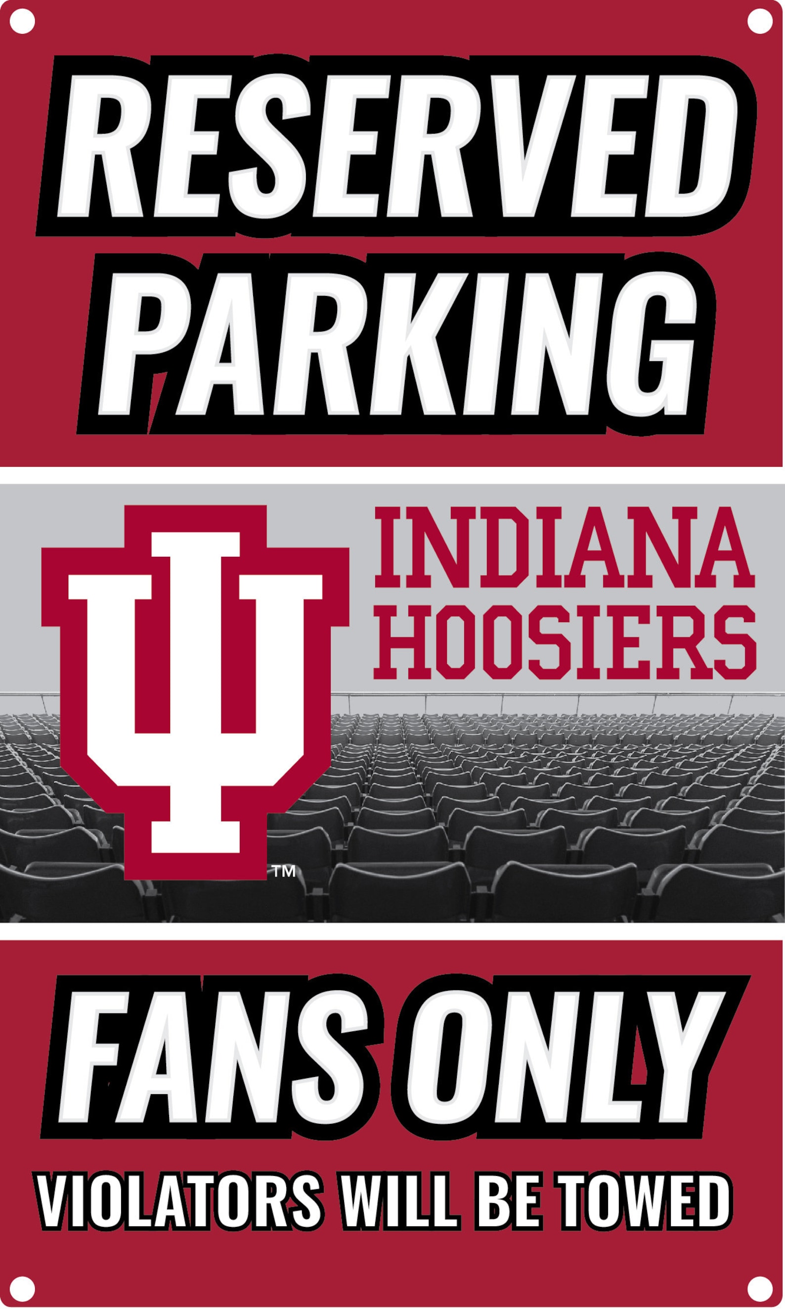 Indiana Hoosiers Metal Sign | Etsy