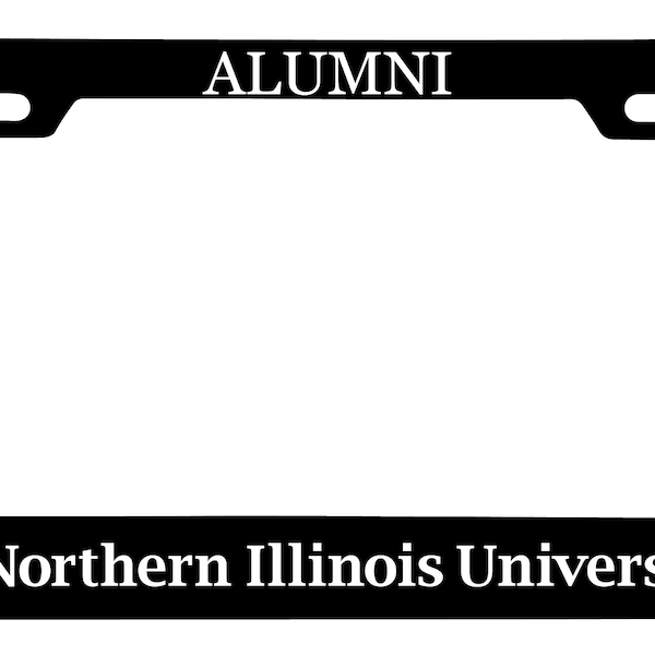 College Alumni License Plate Frame - Etsy