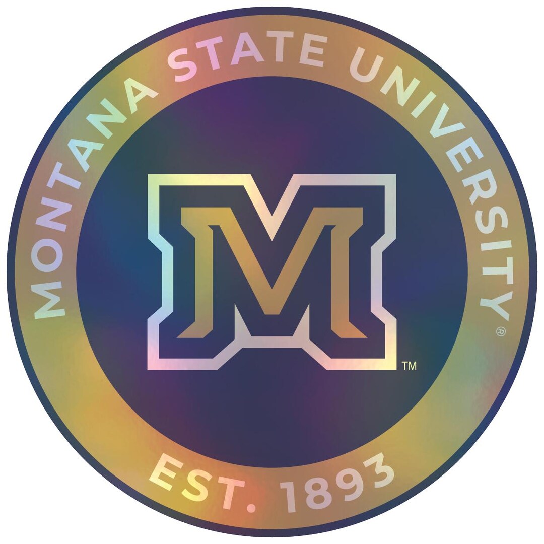 Montana State Bobcats Holographic Vinyl Decal Sticker Officially ...