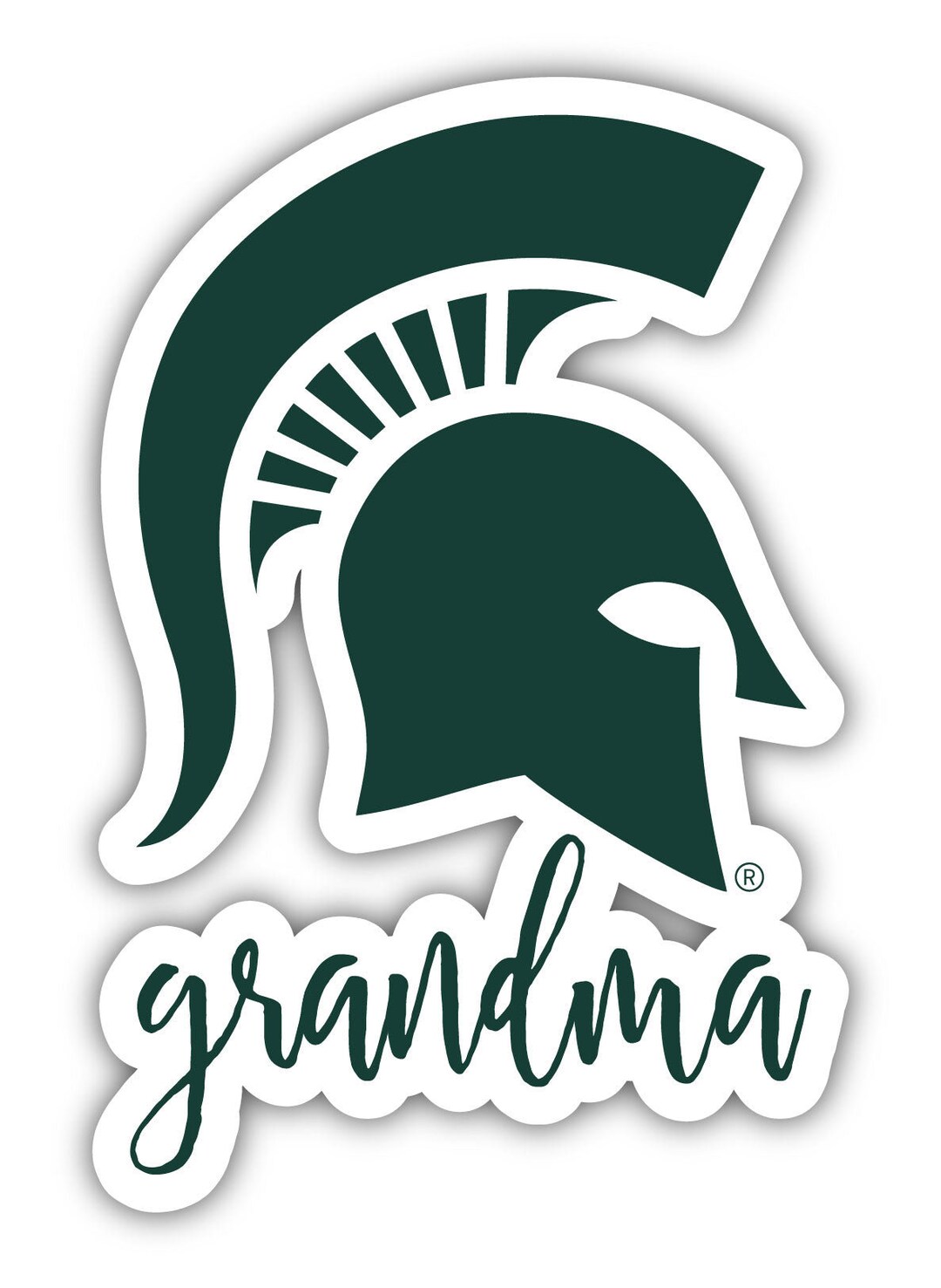 Michigan State Spartans 4 Inch Proud Grandma Magnet - Etsy