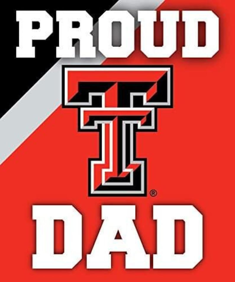 Texas Tech Red Raiders Proud Parent (dad or Mom) Magnet/sticker - Etsy