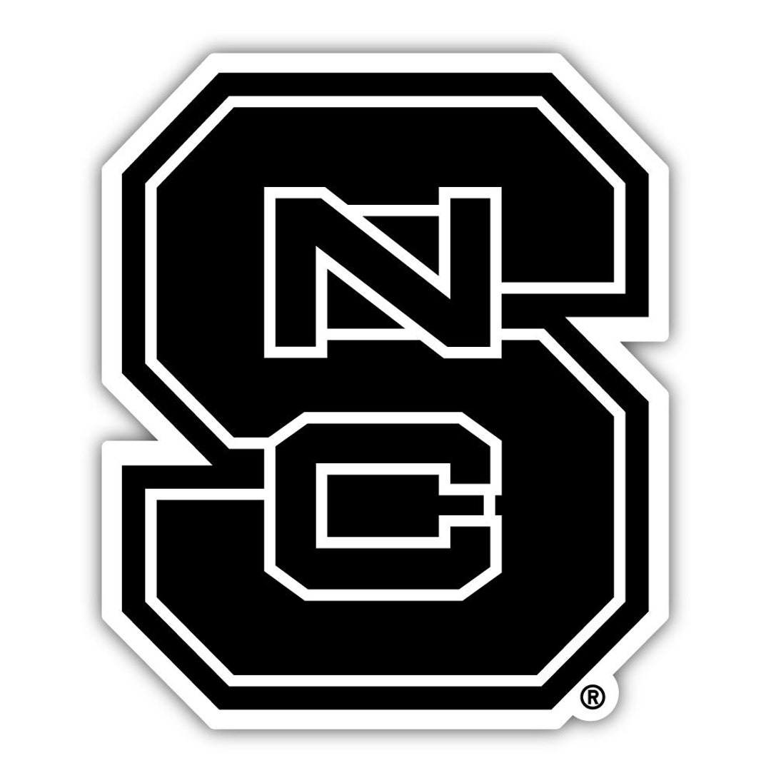 NC State Wolfpack Black Vinyl Mascot Decal Sticker Officially Licensed ...