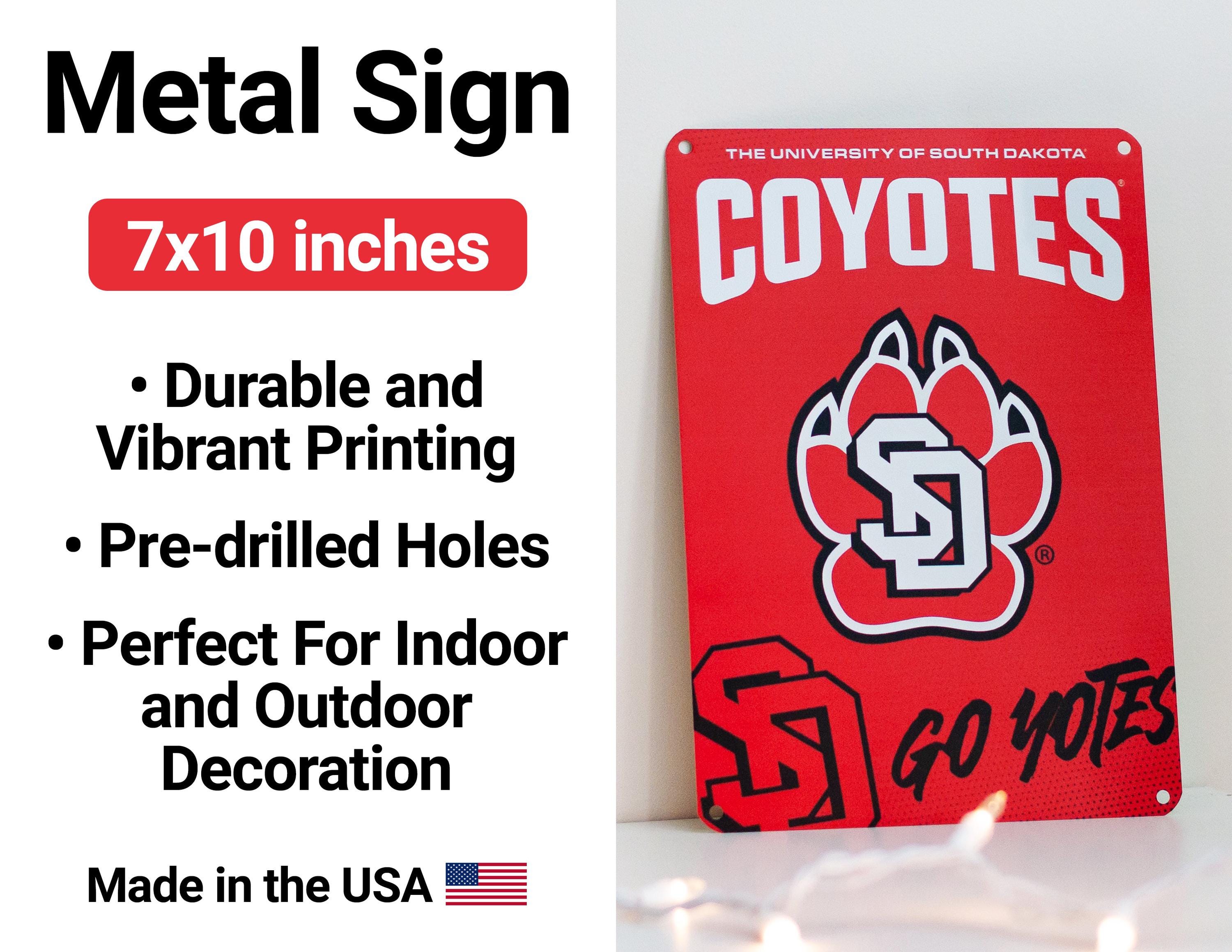 Montana State Bobcats 7"x10" College Wall Decor Metal Sign – Officially ...