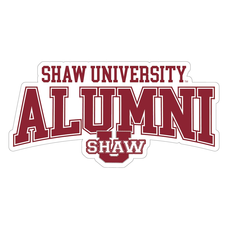 Shaw University Bears Laser Cut Alumni Vinyl Sticker/magnet ...