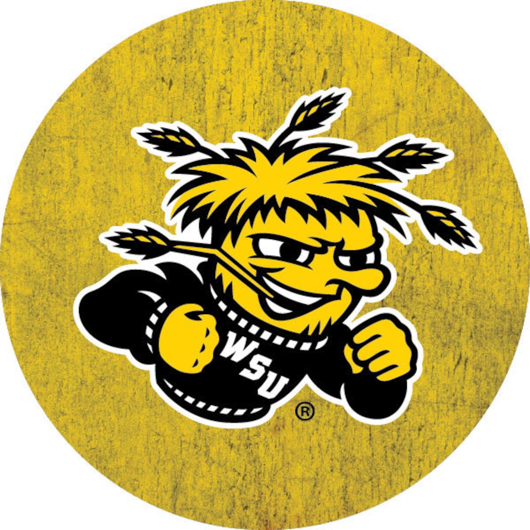 Wichita State Shockers NCAA Collegiate 4-inch Round Sticker - Multiple ...