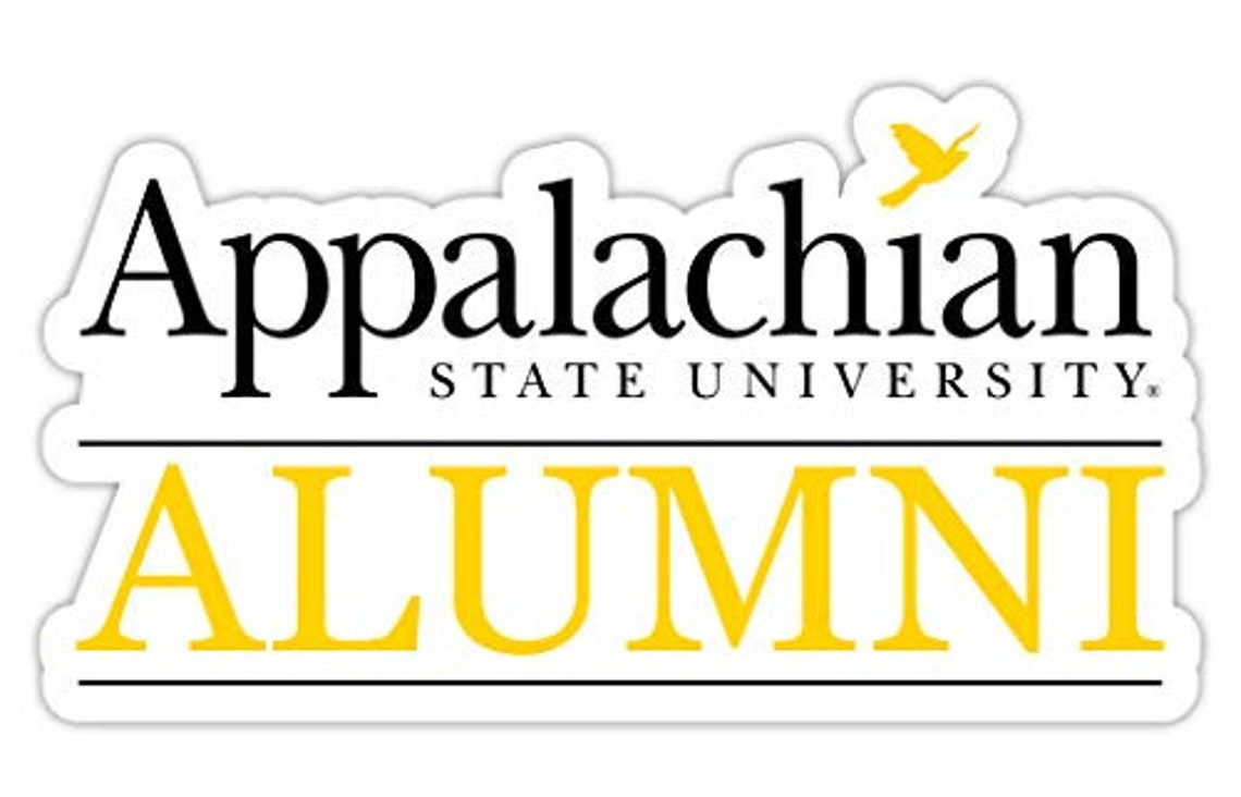 Appalachian State 4-inch Laser Cut Alumni Vinyl Decal Sticker - Etsy