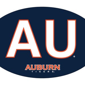 Auburn University Pattern Oval Magnet - Etsy