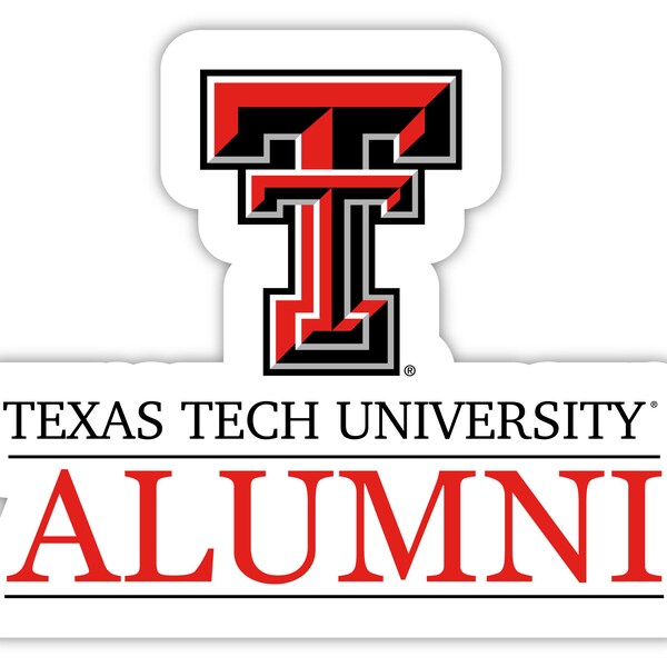 Texas Tech Vinyl Decal - Etsy