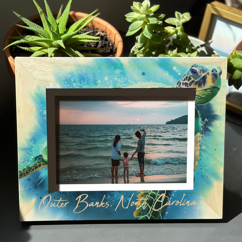 Turtle Picture Frame - Etsy