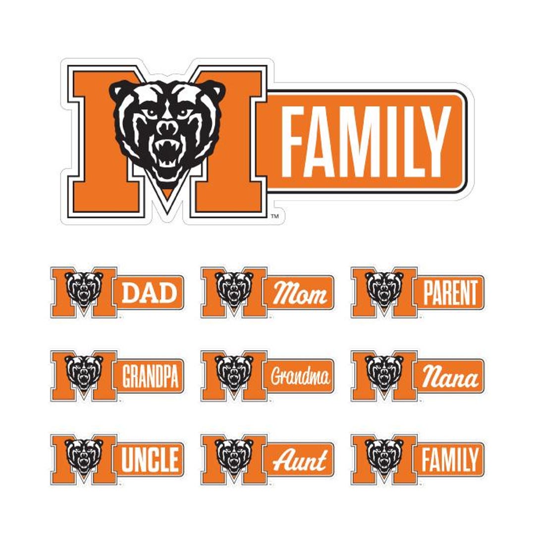Mercer University Proud Family Decorative Decal – Officially Licensed ...