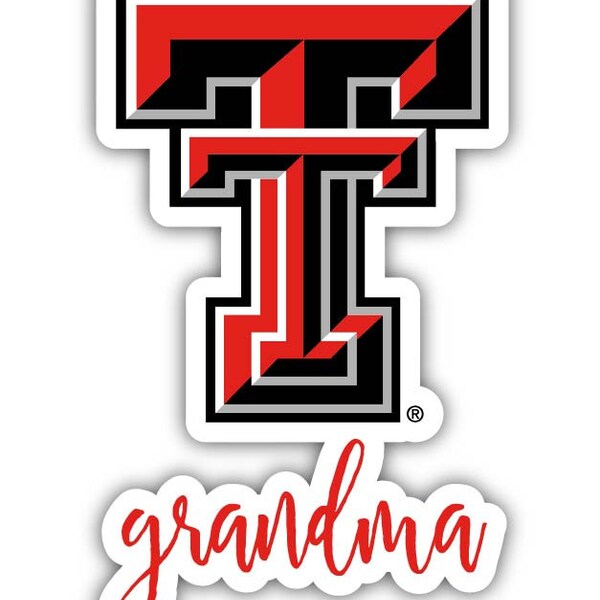 Texas Tech Car Decal - Etsy