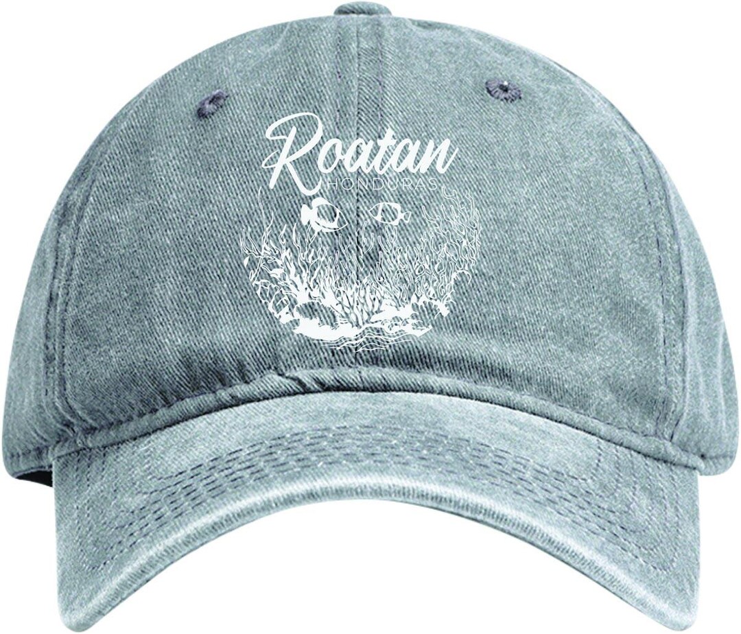 Roatan Honduras Design Dad Hat - Unisex Soft Baseball Cap With ...