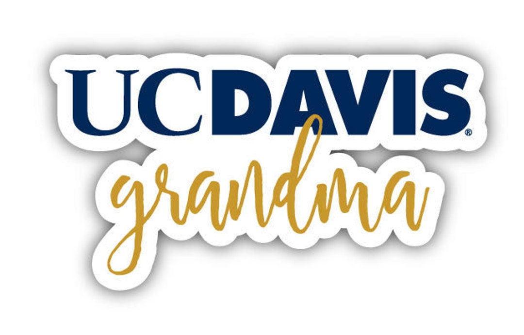 UC Davis Aggies 4 Inch Proud Grandma Die Cut Decal - Etsy