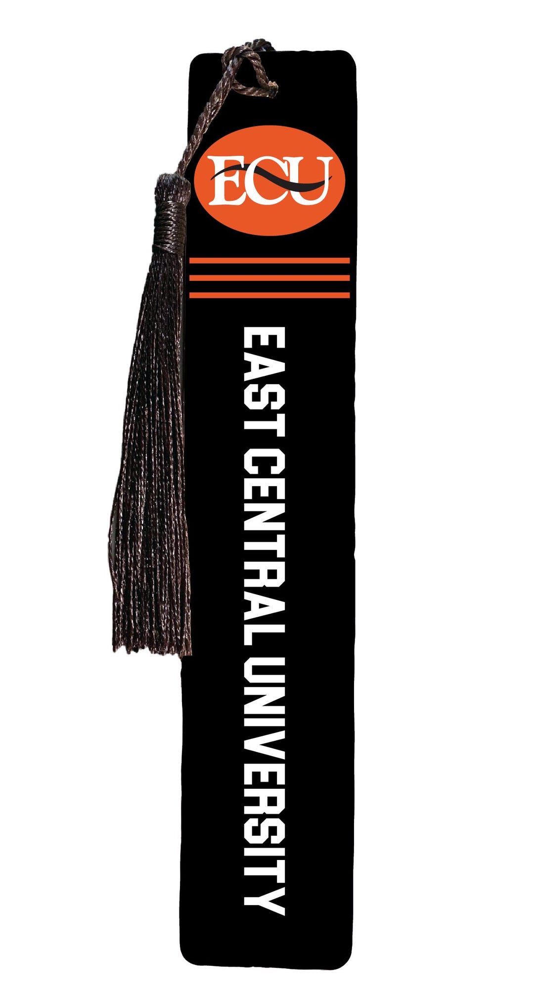 East Central University Tigers Wooden Bookmark With Tassel Officially ...