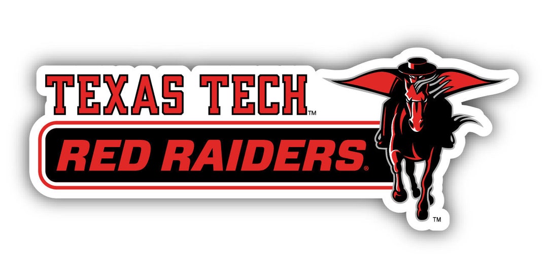 Texas Tech Red Raiders 4 Inch Wide Colorful Vinyl Decal Sticker - Etsy