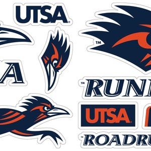 UTSA Roadrunners Officially Licensed College Sticker Multipack - School ...