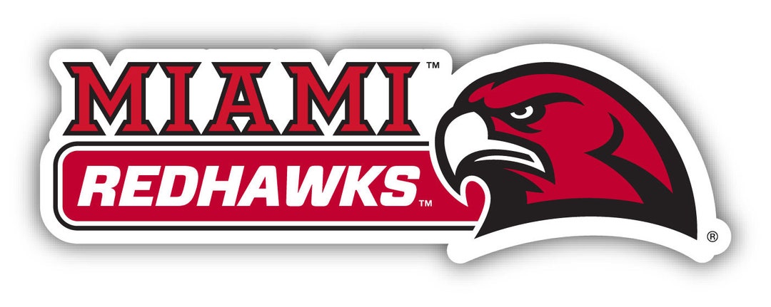 Miami University of Ohio 4 Inch Wide Colorful Vinyl Decal Sticker - Etsy
