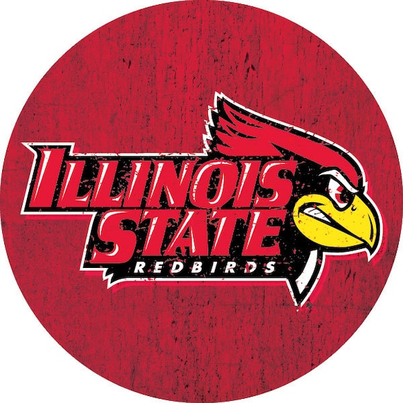 Illinois State Redbirds NCAA Collegiate 4 Inch Round Decal | Etsy