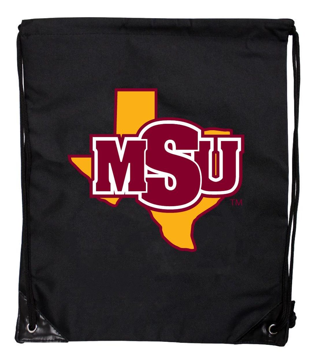 Midwestern State Mustangs Officially Licensed Drawstring Backpack ...