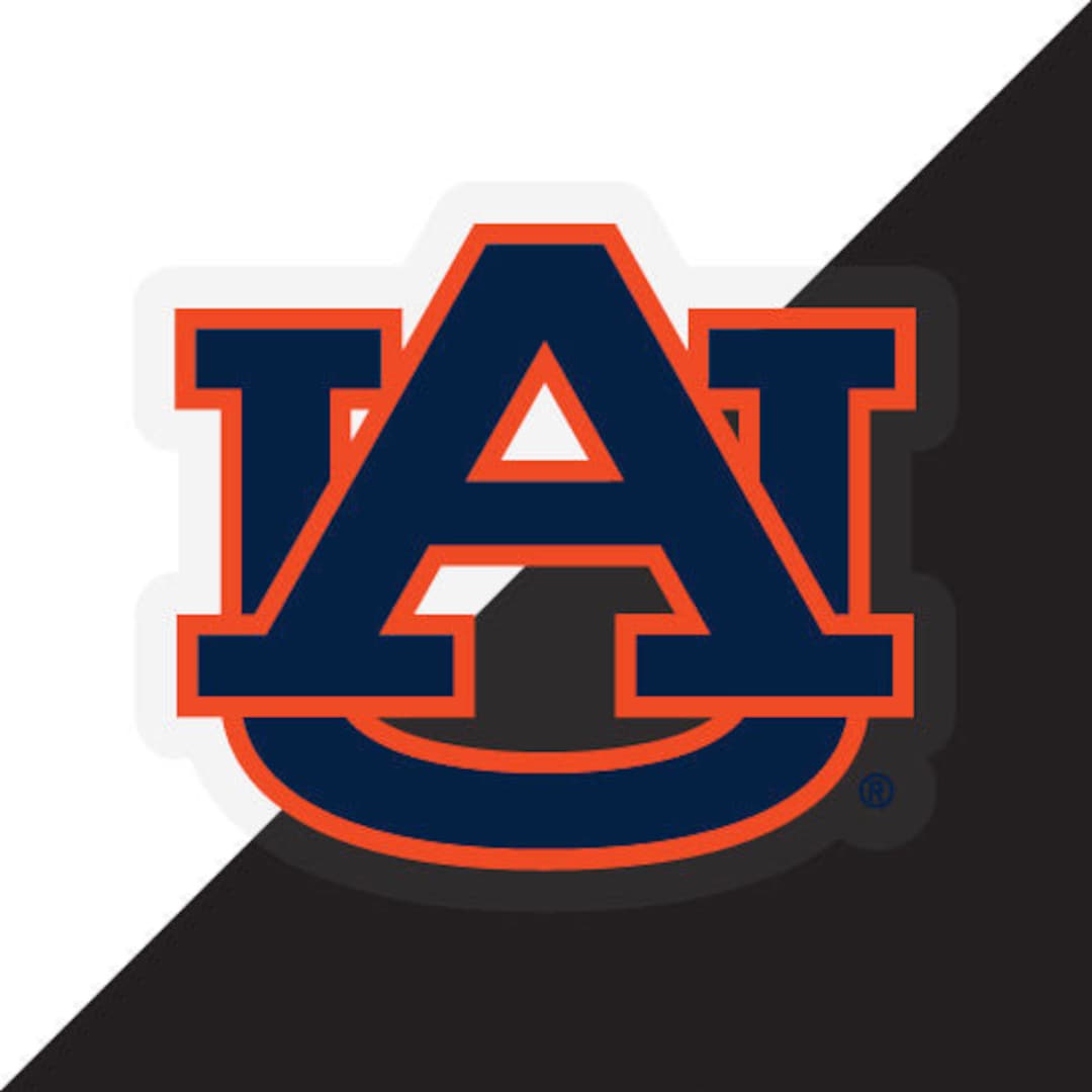 Auburn Tigers Officially Licensed Vinyl Sticker With Choice of Backing ...