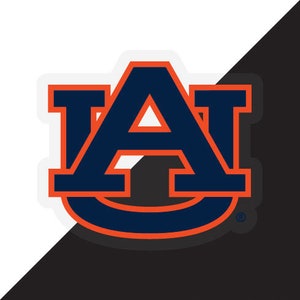 Auburn Tigers Officially Licensed Vinyl Sticker With Choice of Backing ...